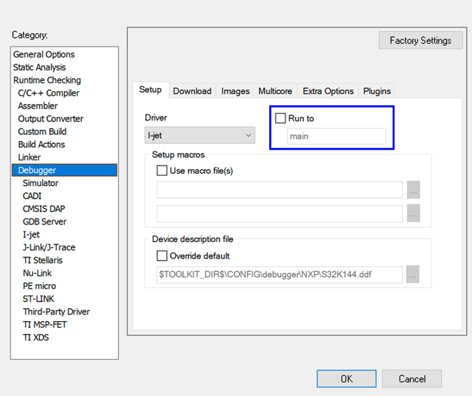 IAR Embedded Workbench中的MCU启动过程